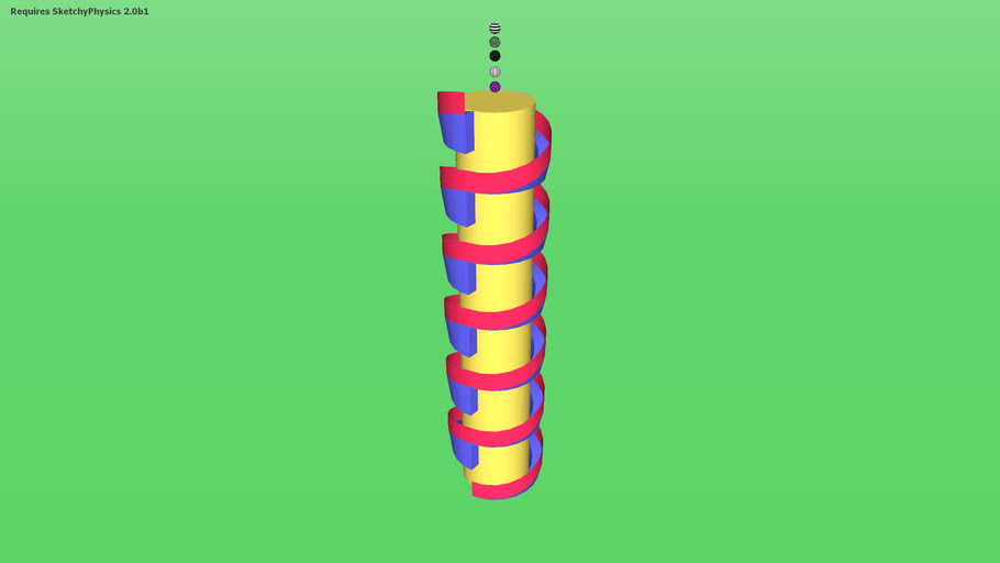 Simple Spiral ball slide v. 1 | 3D Warehouse