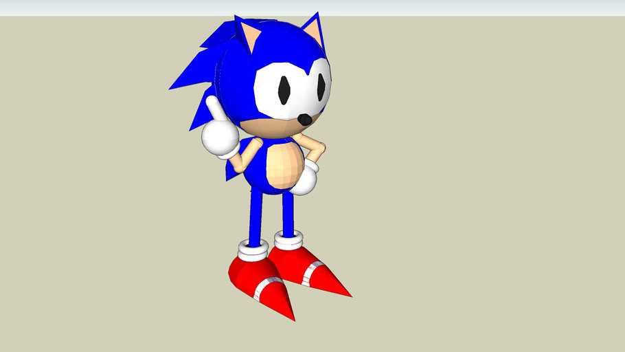 Sonic the Hedgehog | 3D Warehouse