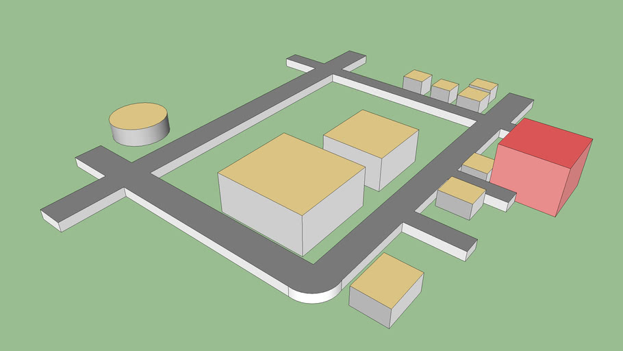 Mahidol Salaya Simple Map | 3D Warehouse