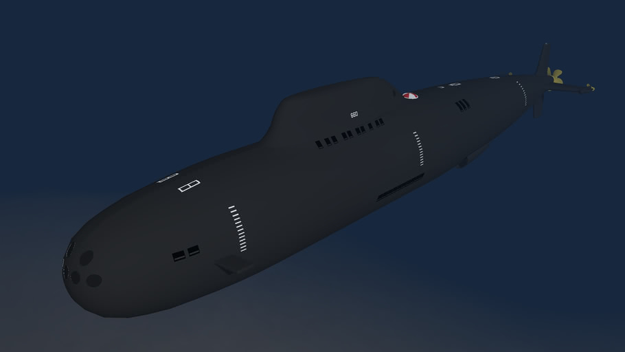 RUSSIAN SUBMARINE ALPHA CLASS | 3D Warehouse