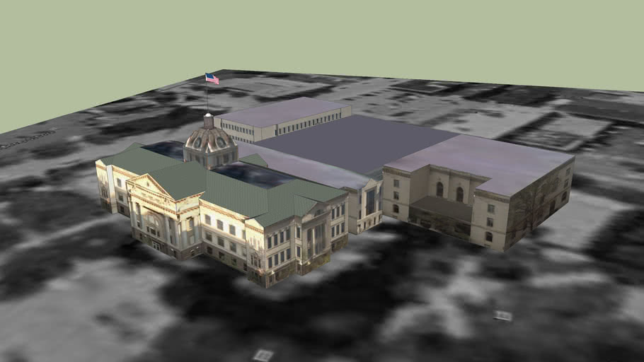 Brown County Courthouse | 3D Warehouse