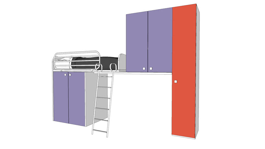 MAB fly team bed | 3D Warehouse