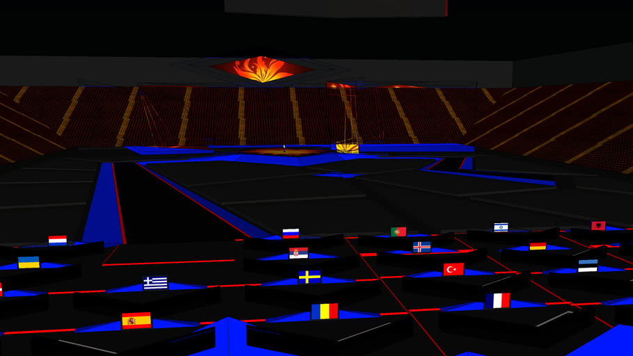 Eurovision Song Contest - BAKU 2012 - stage design!!! | 3D Warehouse