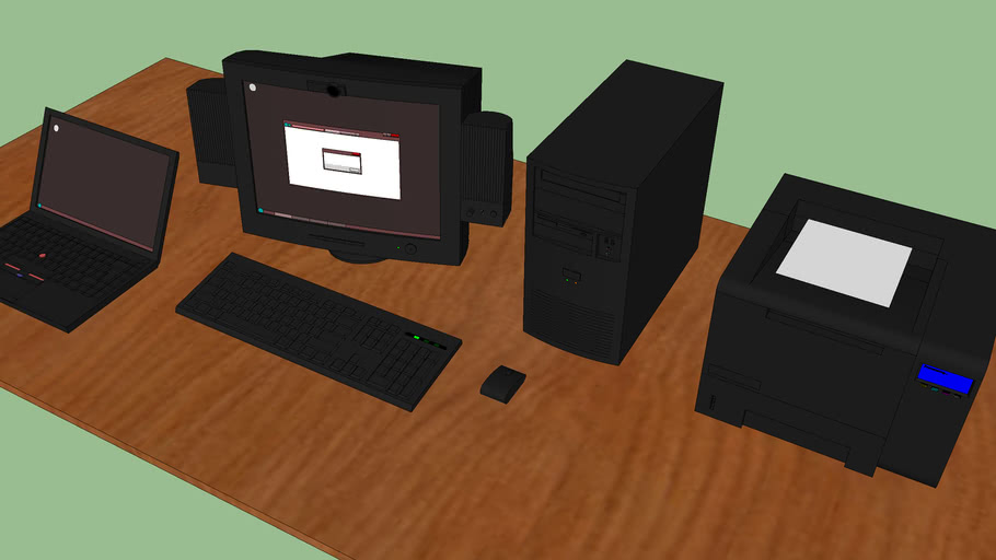 Computer System | 3D Warehouse