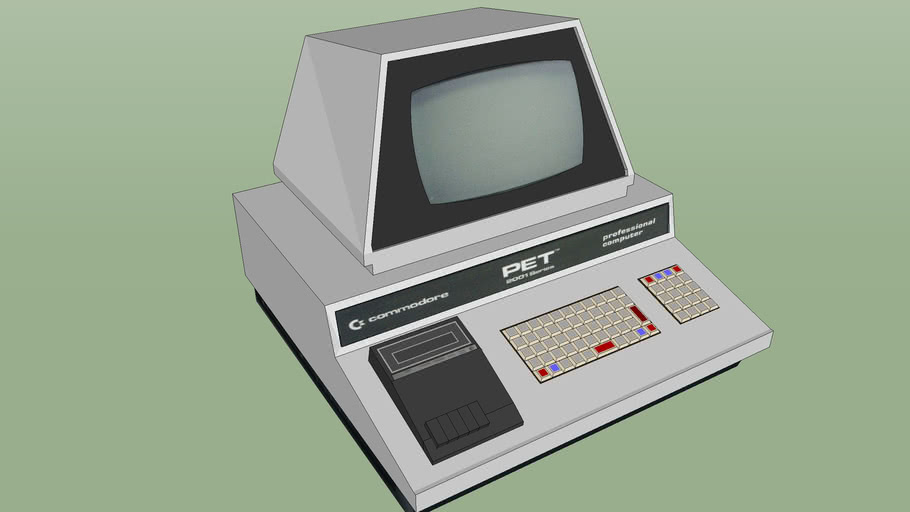 Commodore PET 2001 | 3D Warehouse