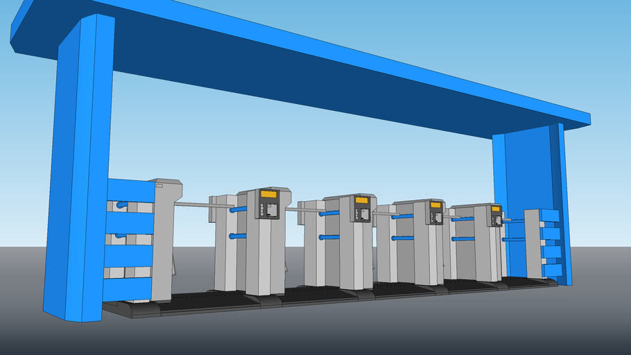 Turnstile | 3D Warehouse