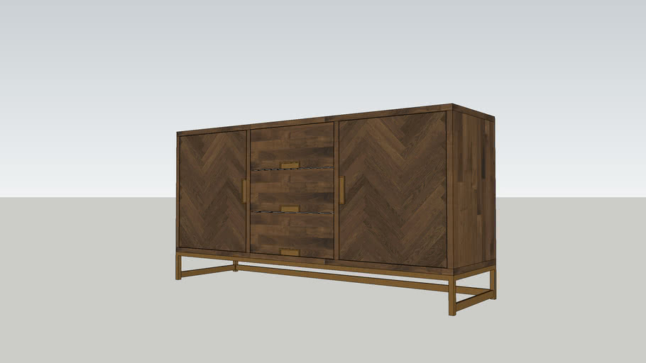 Hampton Sideboard | 3D Warehouse