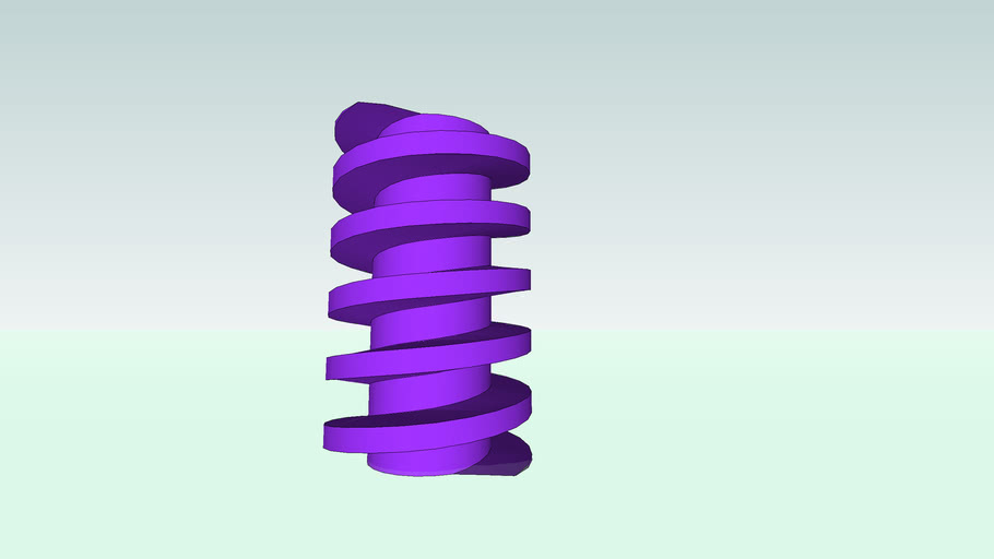 Lego Technic Gear Worm | 3D Warehouse