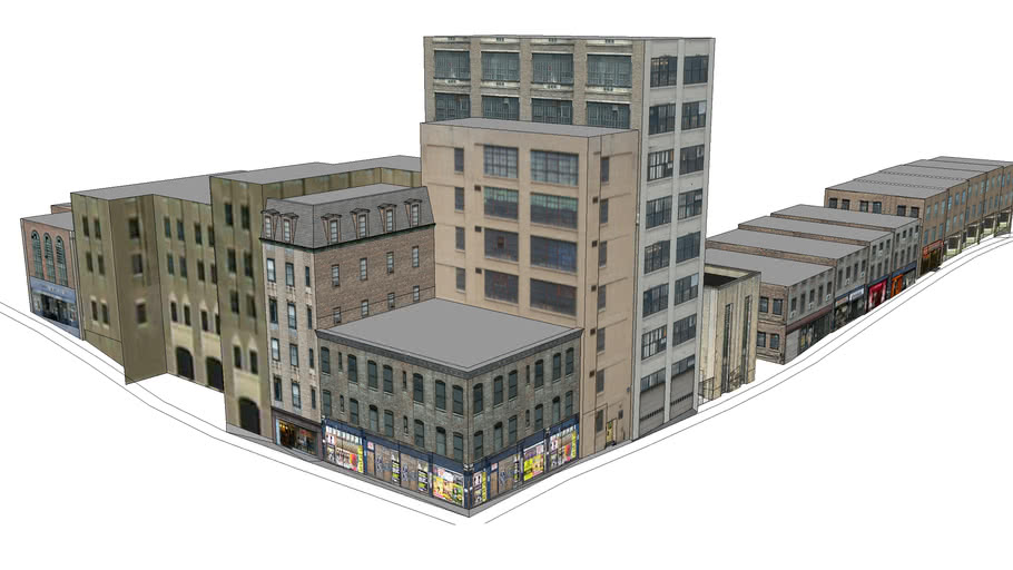 Slum: Part C (Update 11/14/2009) | 3D Warehouse