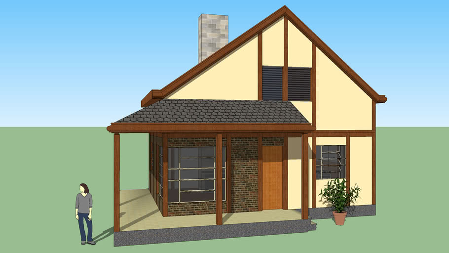 Cottage style house | 3D Warehouse