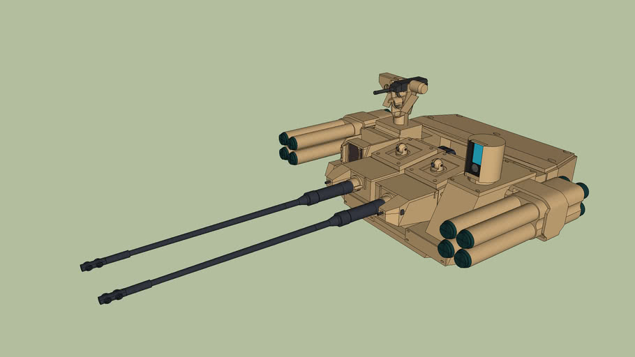 IFV Armata Turret Concept | 3D Warehouse