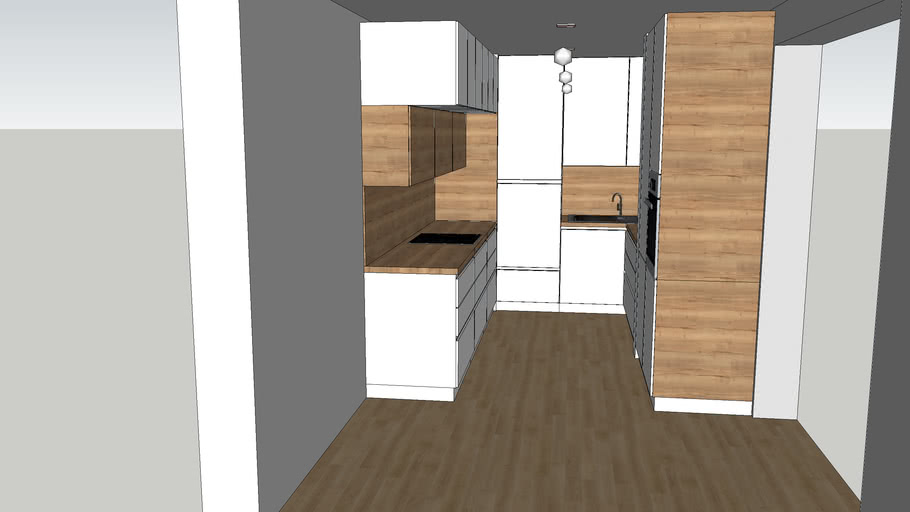 kitchen on small space | 3D Warehouse
