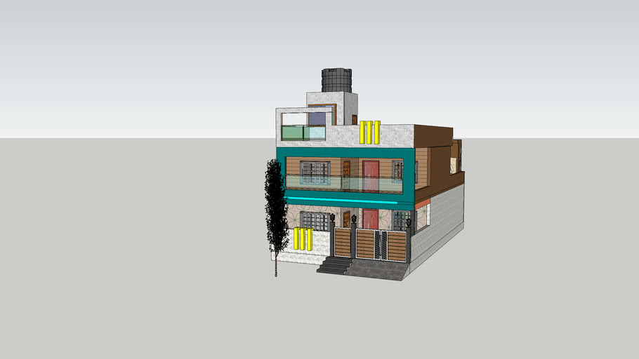 House 2 Floor | 3D Warehouse