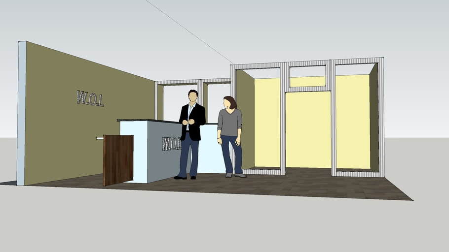 front desk | 3D Warehouse