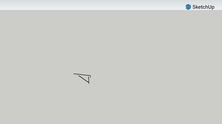 C49 Bridge Overhang Bracket With C51 Hanger | 3D Warehouse