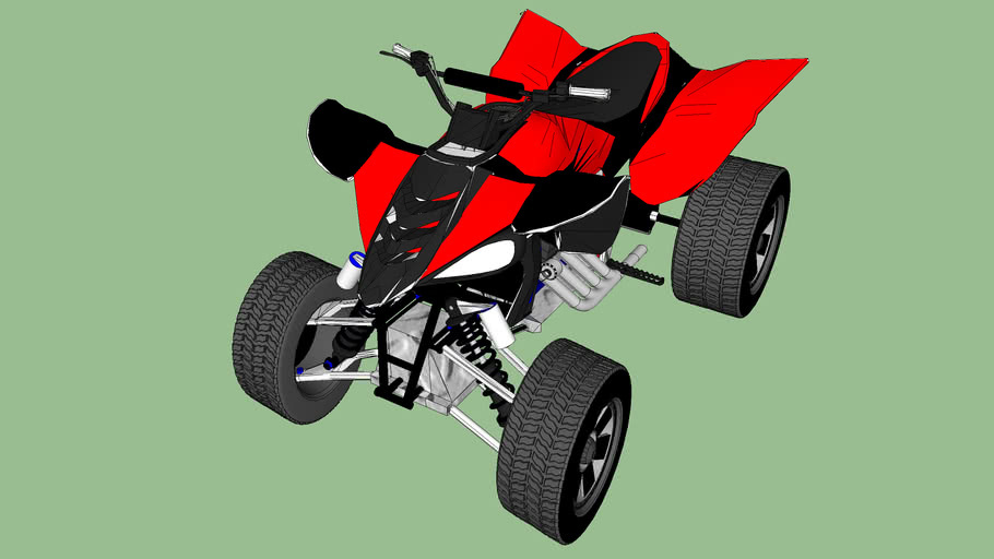 yamaha raptor with twin turbo engine | 3D Warehouse