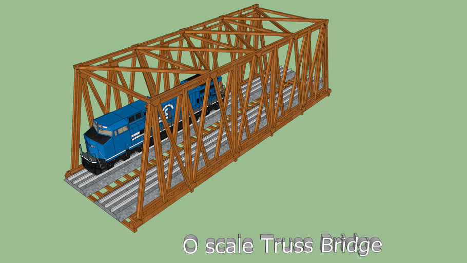 O scale Truss Bridge | 3D Warehouse