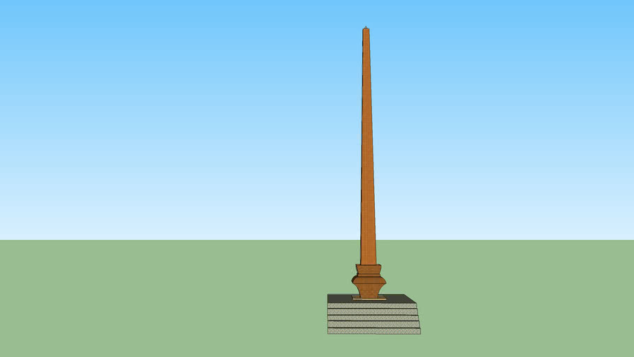 Wooden Flag Pole | 3D Warehouse