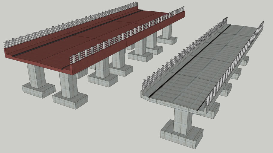 2 Types of Road Bridges | 3D Warehouse