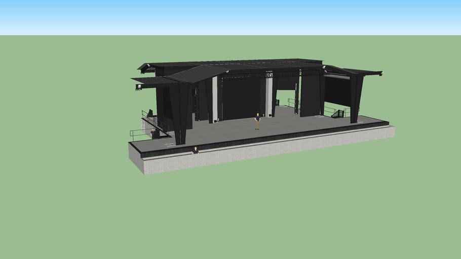 Small stage | 3D Warehouse