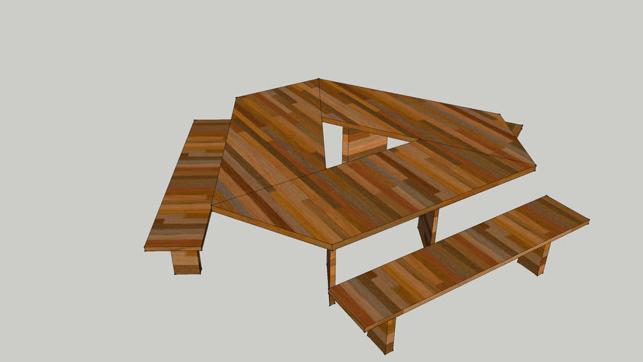 Triangular table | 3D Warehouse
