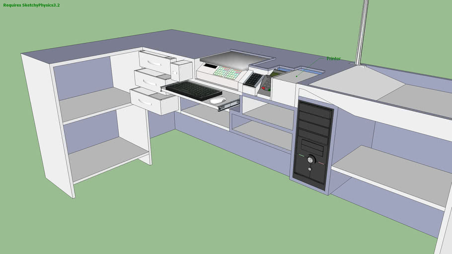 PUNTO DE VENTA (POS) | 3D Warehouse