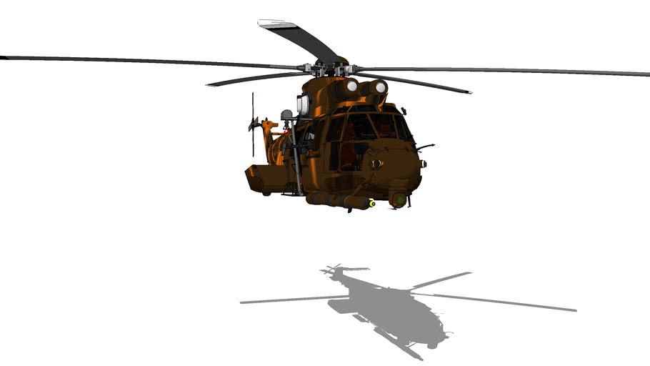 Eurocopter EC-725 'Caracal' | 3D Warehouse
