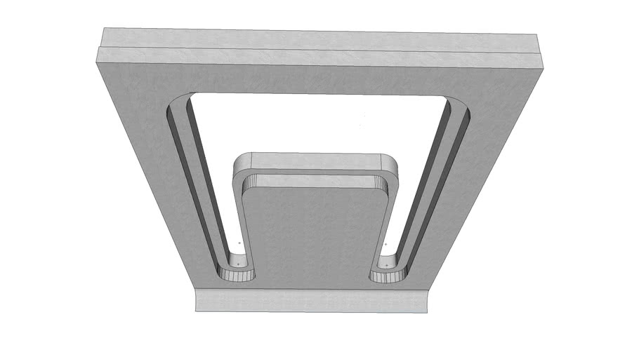 Futuristic False Ceiling | 3D Warehouse