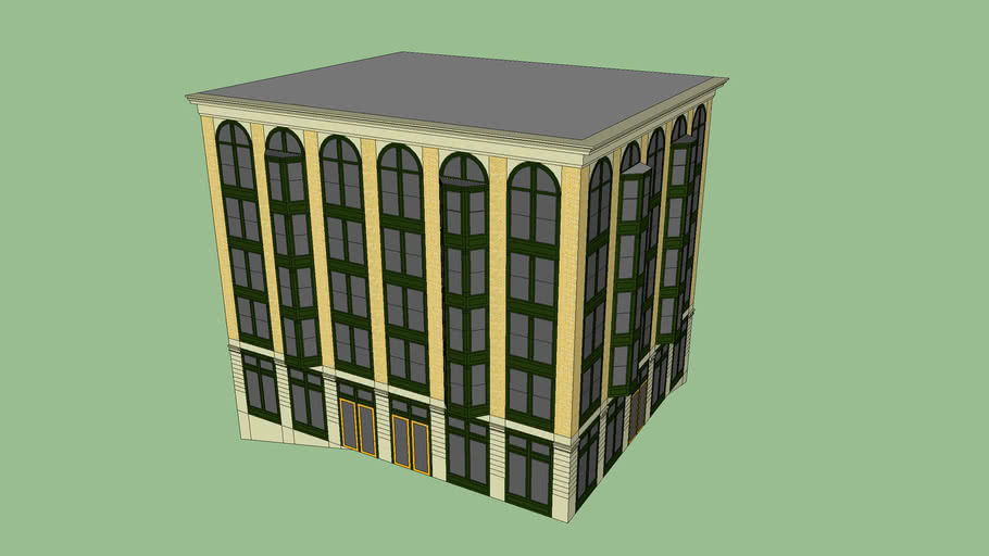 1910 San Francisco mid rise office tower | 3D Warehouse
