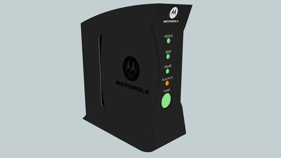 Motorola Surfboard Cable Modem | 3D Warehouse