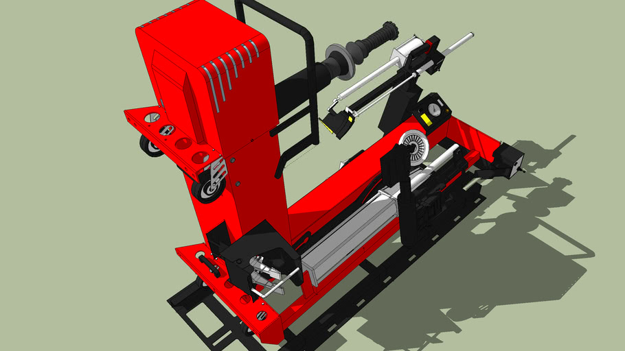 Mobile tire change machine | 3D Warehouse