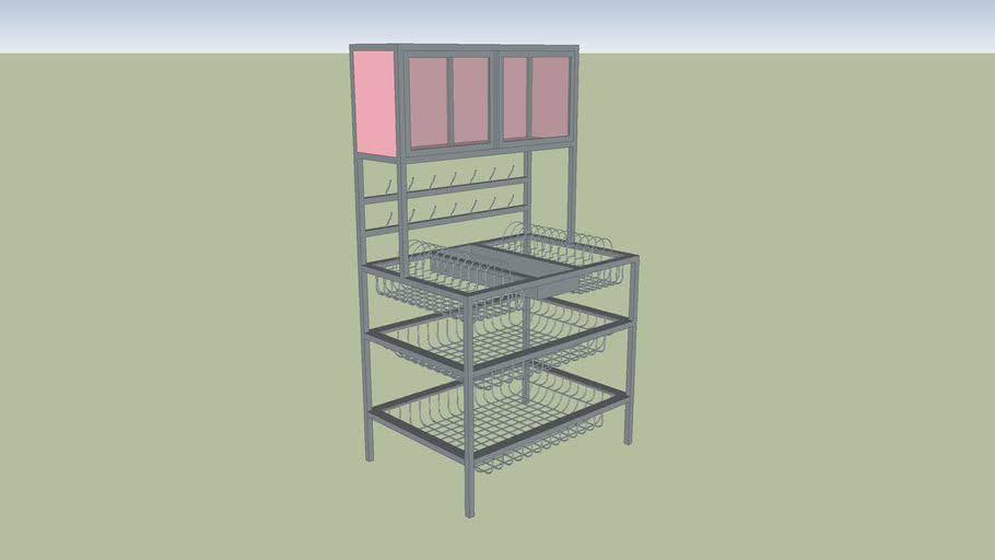 Plate rack | 3D Warehouse