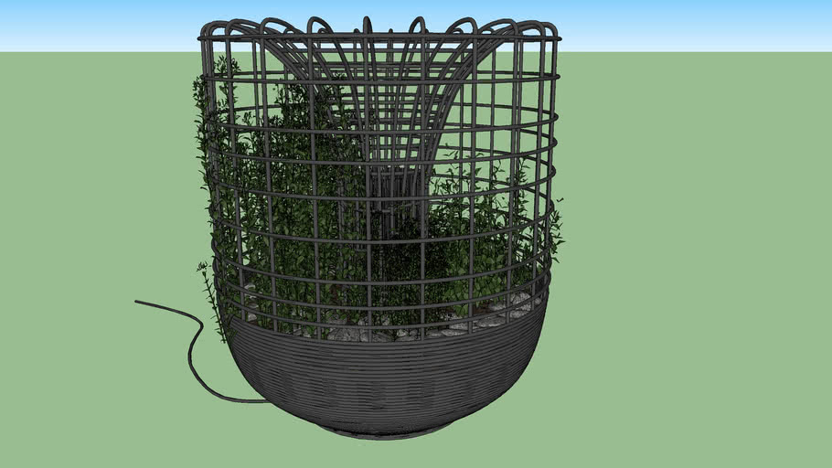 wire pot | 3D Warehouse