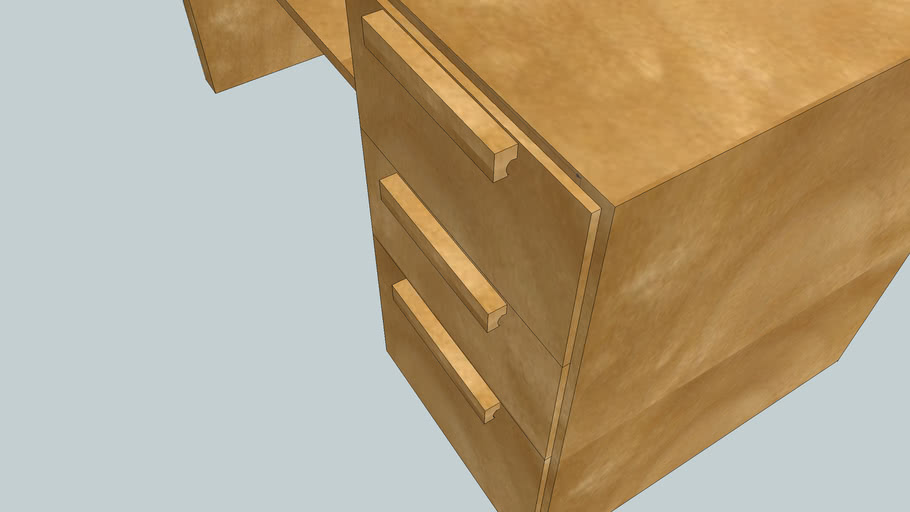 Student desk | 3D Warehouse