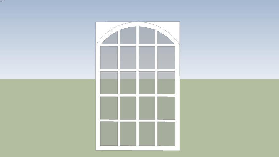 Window Round Top | 3D Warehouse