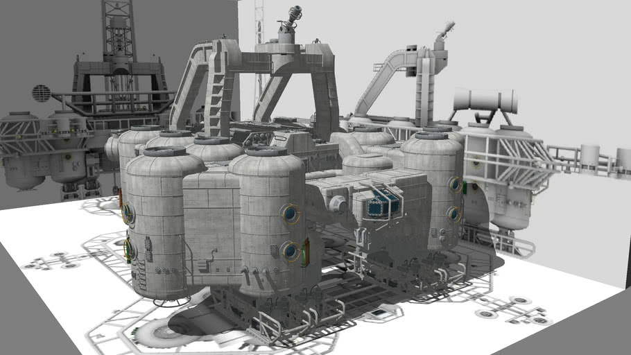 Deepcore - Abyss Rig v2.0 | 3D Warehouse