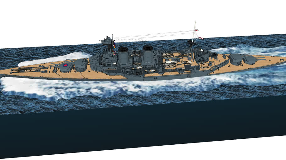 HMS Hood | 3D Warehouse