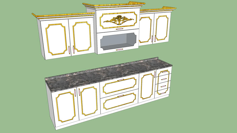 Kitchen 300 cm | 3D Warehouse