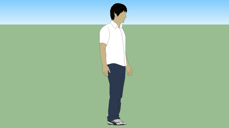 Random man | 3D Warehouse