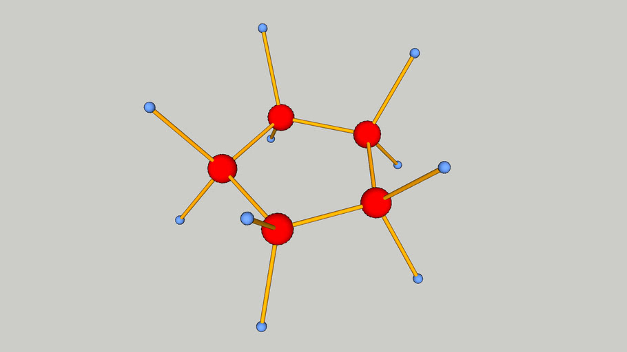 Cyclopentane | 3D Warehouse
