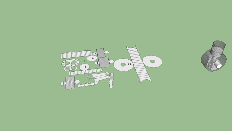 Animated Papercraft Engine | 3D Warehouse