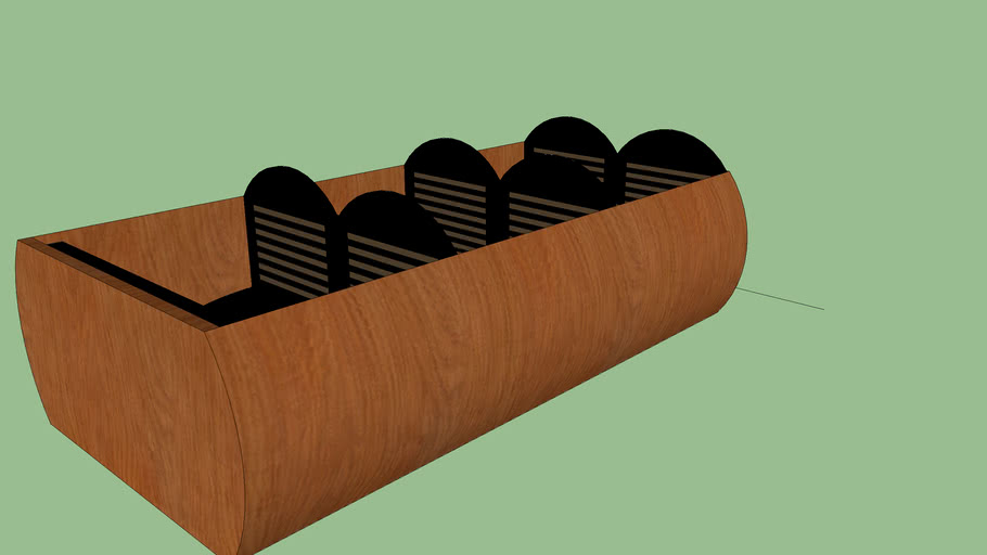 Log Flume Ride Boat | 3D Warehouse