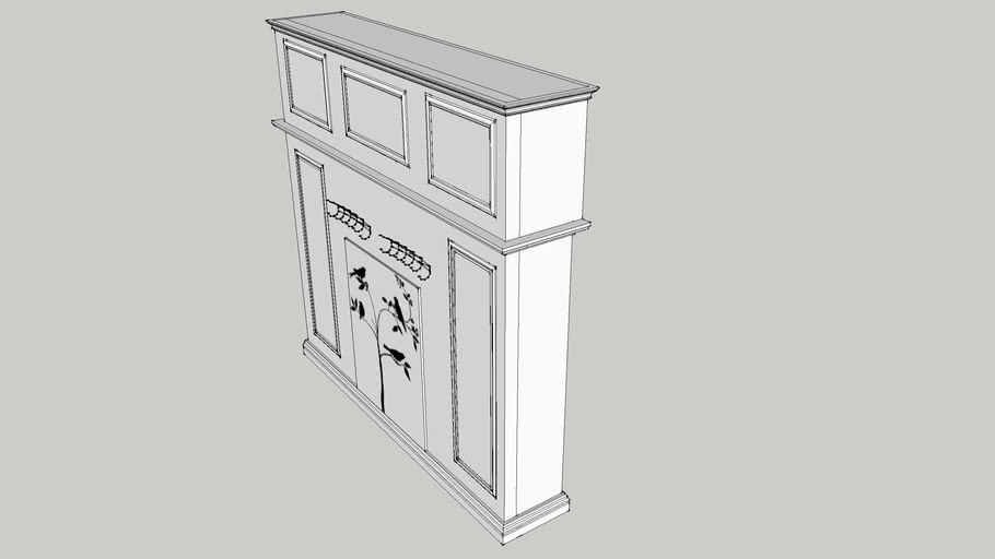 Wall Feature | 3D Warehouse