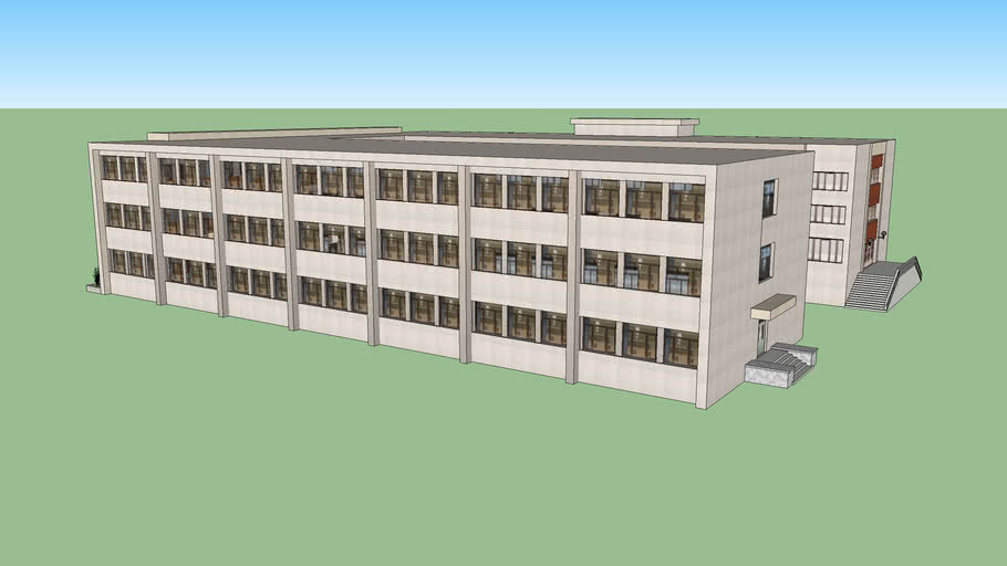 #3 teaching building of tsinghua university | 3D Warehouse