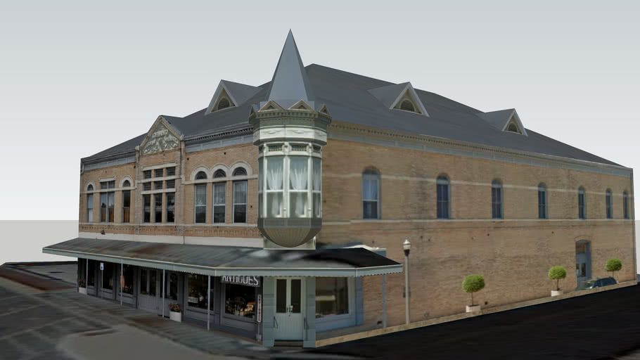 Grand Opera House - Uvalde, Texas | 3D Warehouse