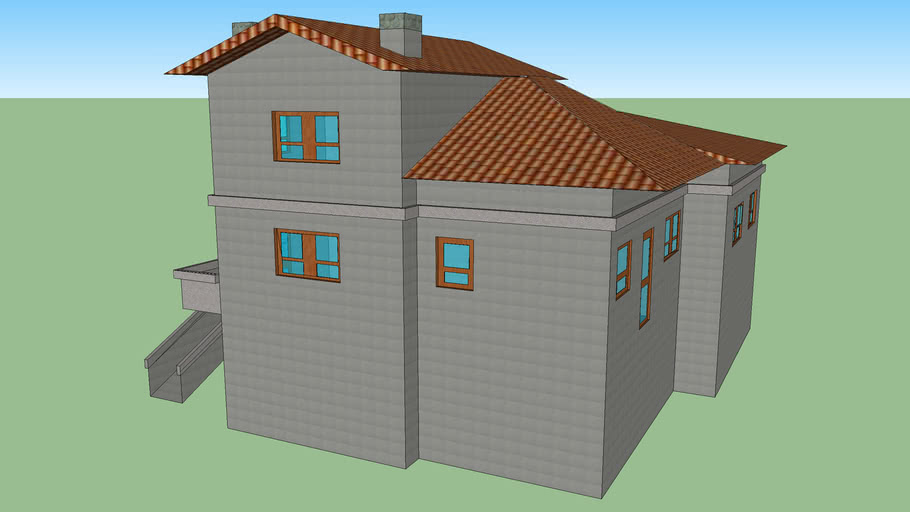 Grey House | 3D Warehouse