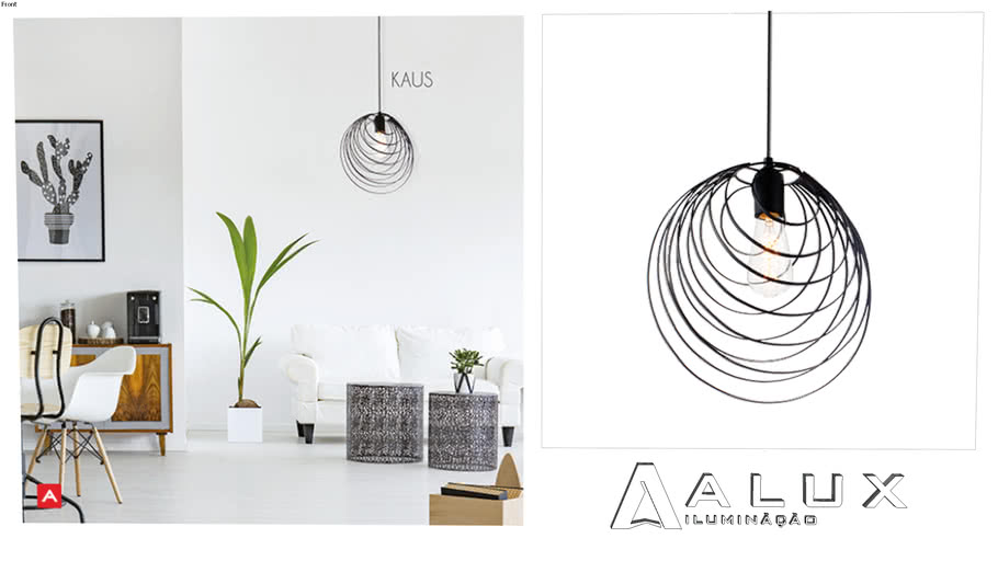 Pendente Kaus | 3D Warehouse