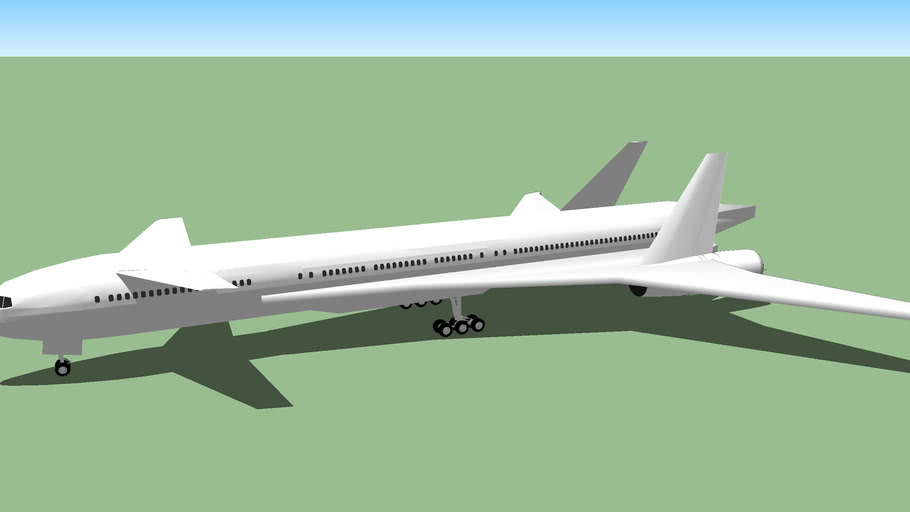 Boeing Sonic Cruiser ALIAS Boeing 797 Concept. | 3D Warehouse