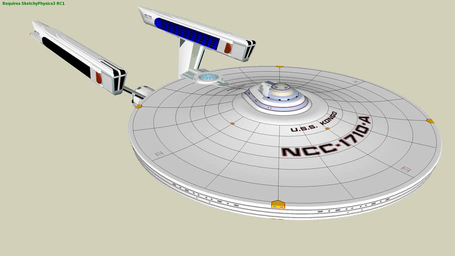 NCC 1710-A USS Kongo | 3D Warehouse