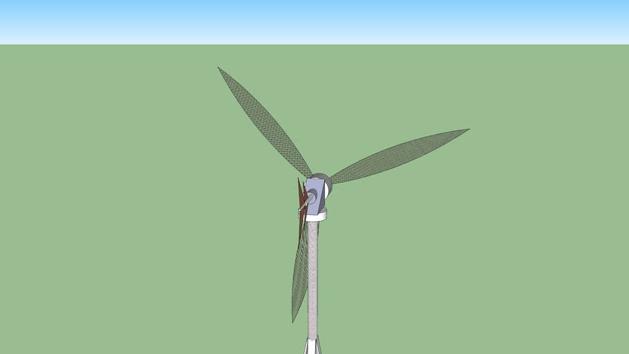 Generador eolico 3 (Mauricio) | 3D Warehouse